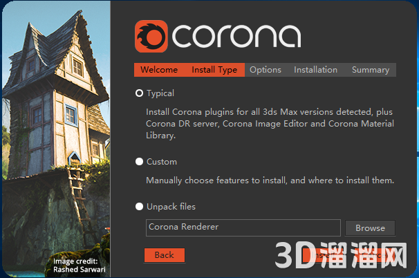 【亲测能用】【CR7.0】Corona Renderer 7.0渲染器中文汉化版安装图文教程-3D溜溜软件下载网