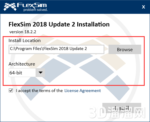 【亲测能用】flexsim 2018【仿真建模软件】简体中文版安装图文教程-3D溜溜软件下载网