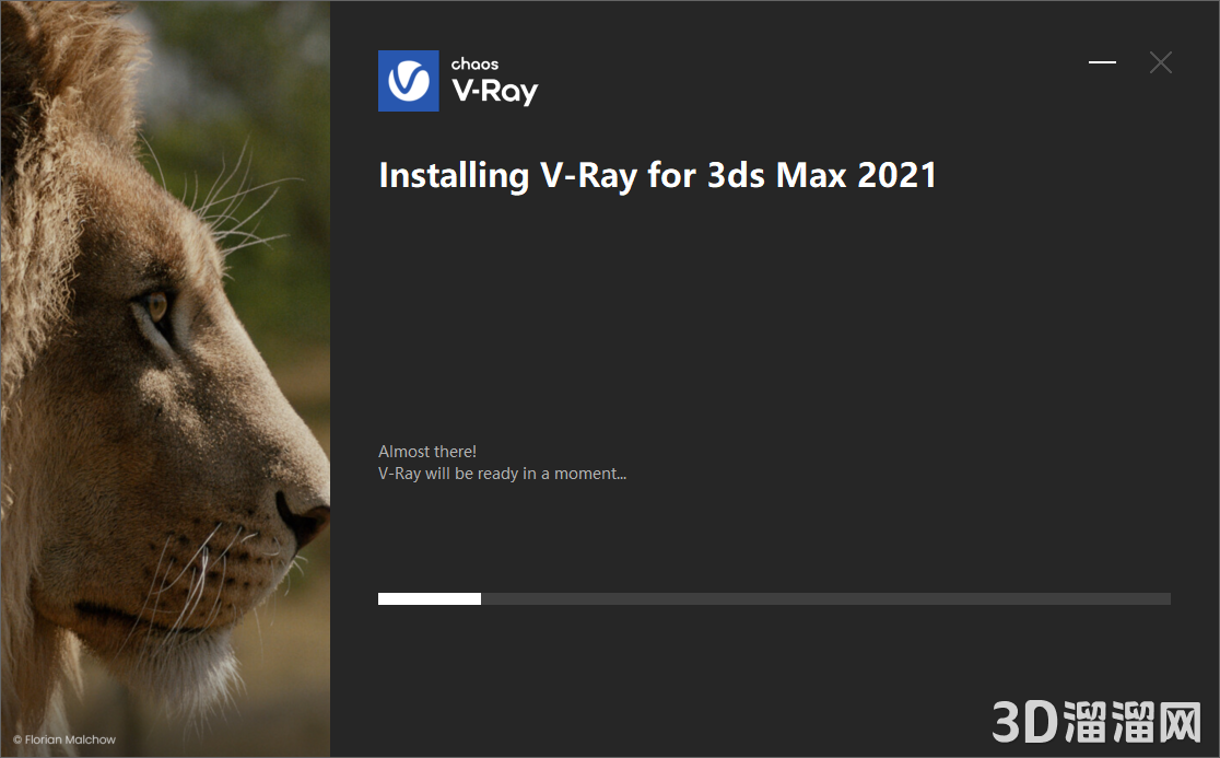 【亲测能用】【VR5.2渲染器】VRay 5.2023 for 3dmax2022中（英）文版安装图文教程-3d溜溜网