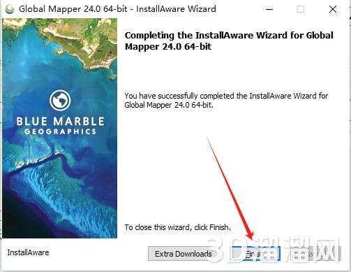 【亲测能用】Global Mapper 24（中文版）注册激活版安装图文教程-3D溜溜软件下载网