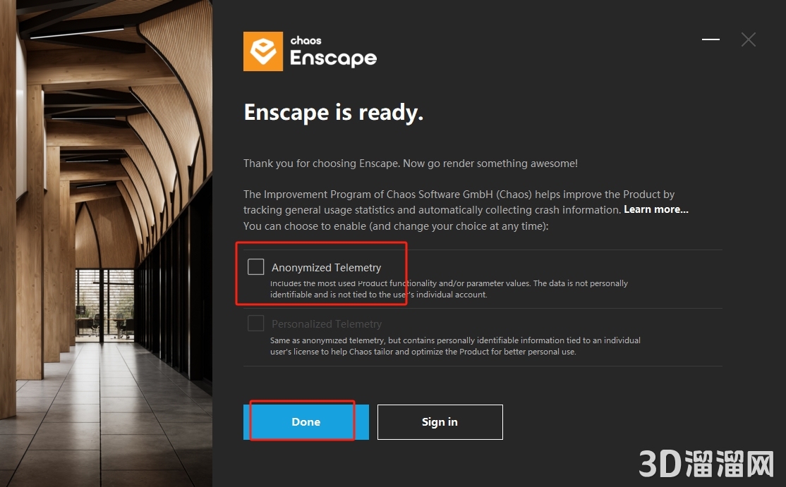 【亲测能用】Enscape v4.2（附保姆安装教程）简体中文激活版安装图文教程-3d溜溜网