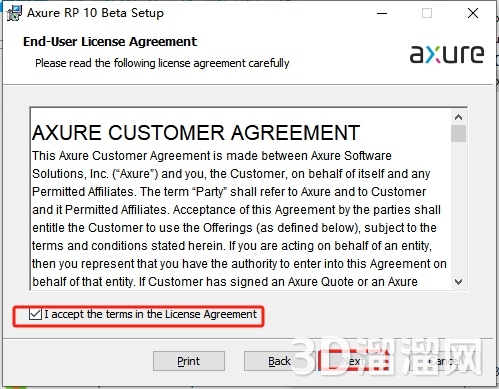 【亲测能用】Axure RP 10.0 pro中文破解版安装图文教程-3D溜溜软件下载网