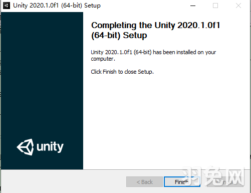 【亲测能用】Unity pro2020免费版【Unity3D 2020版】英文版安装图文教程-羽兔网