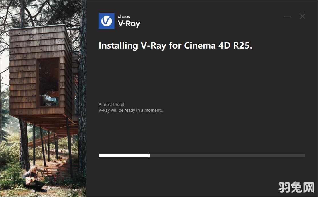 【亲测能用】【C4D VRay渲染器】VRay 6.00.03 for Cinema 4D R21/R22/R23/S24/R25/R26/2023 英文版下载安装图文教程-羽兔网