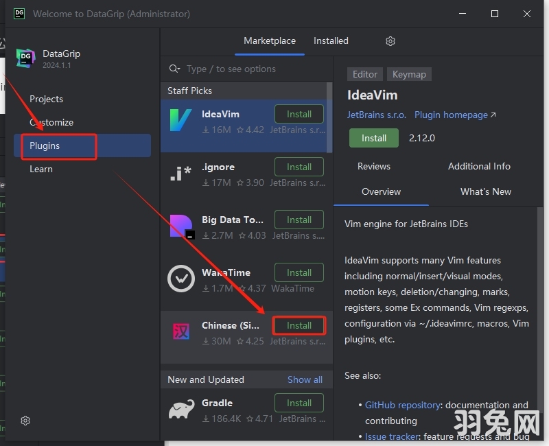 【亲测能用】JetBrains DataGrip v2024 简体中文完整完美版安装图文教程-羽兔网