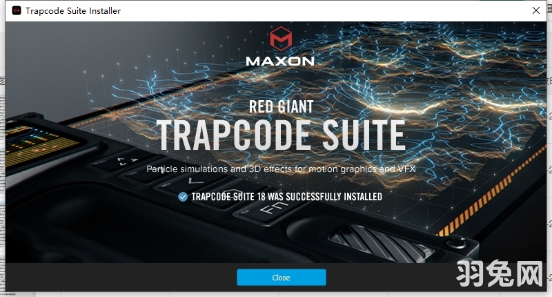 【亲测能用】AE/PR红巨人粒子特效套装插件：Trapcode Suite 18.1.0 英文版安装图文教程-羽兔网