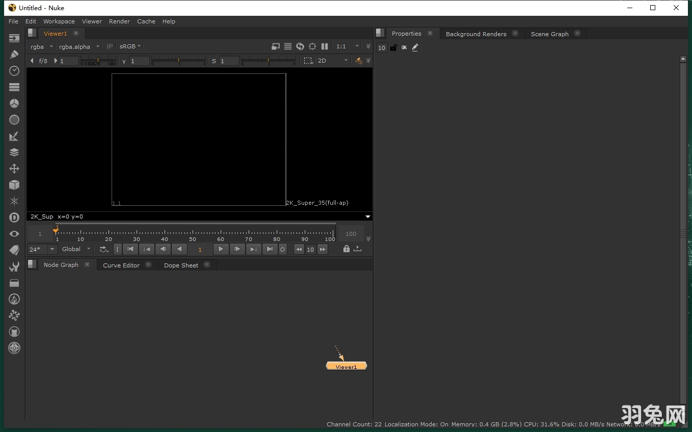 【亲测能用】Nuke软件下载|The Foundry Nuke Studio 16.0v1 完整版-羽兔网
