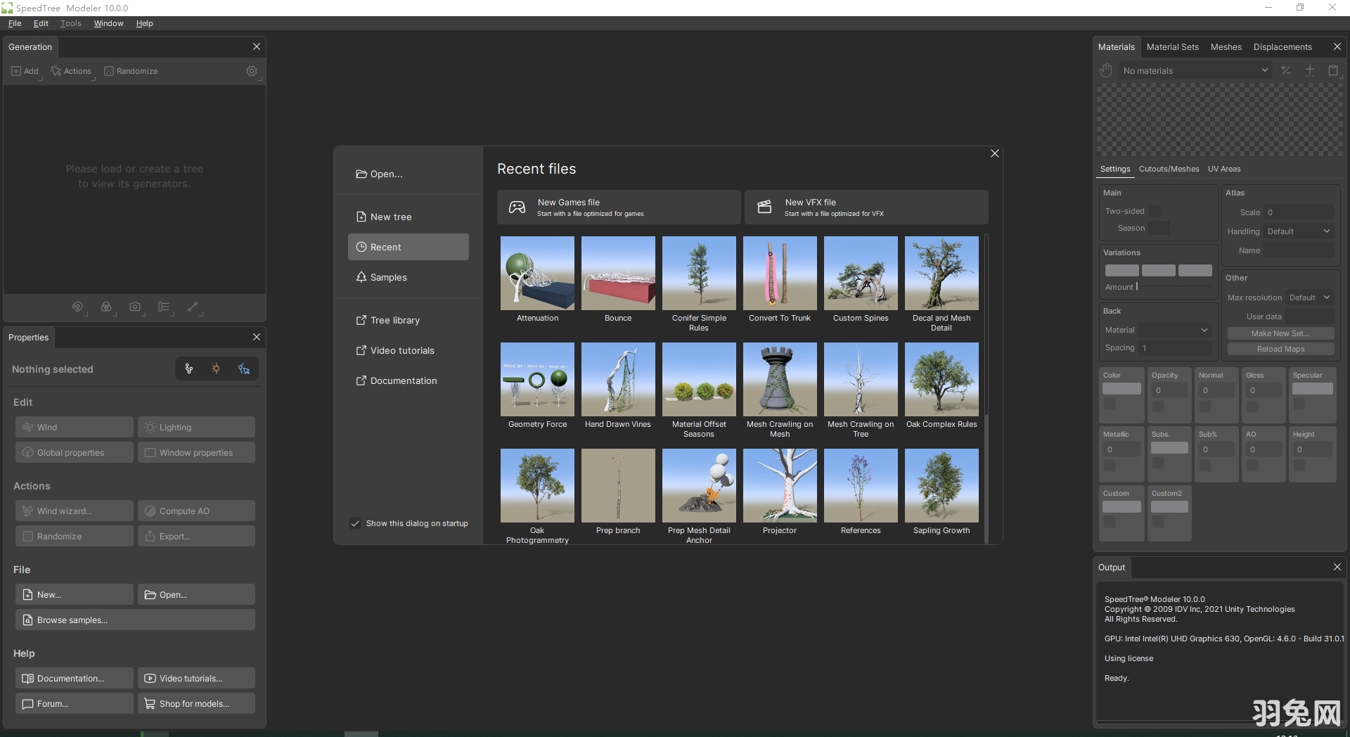【亲测能用】SpeedTree Modeler 10.0.0（植物树木生长建模软件下载）免费版安装图文教程-羽兔网