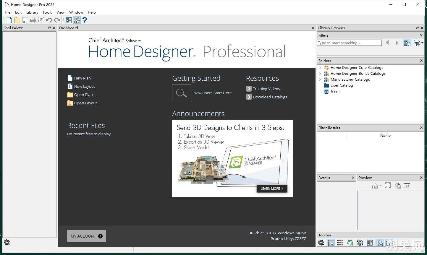 【亲测能用】Home Designer Professional 2024 v25.3免费完整激活版安装图文教程-羽兔网