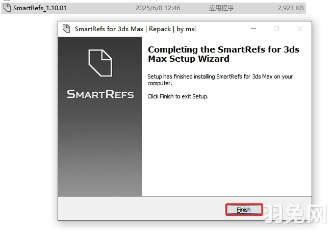 【亲测能用】3dmax插件：SmartRefs 1.10.01 for 3ds Max 2020-2026最新版安装图文教程-羽兔网