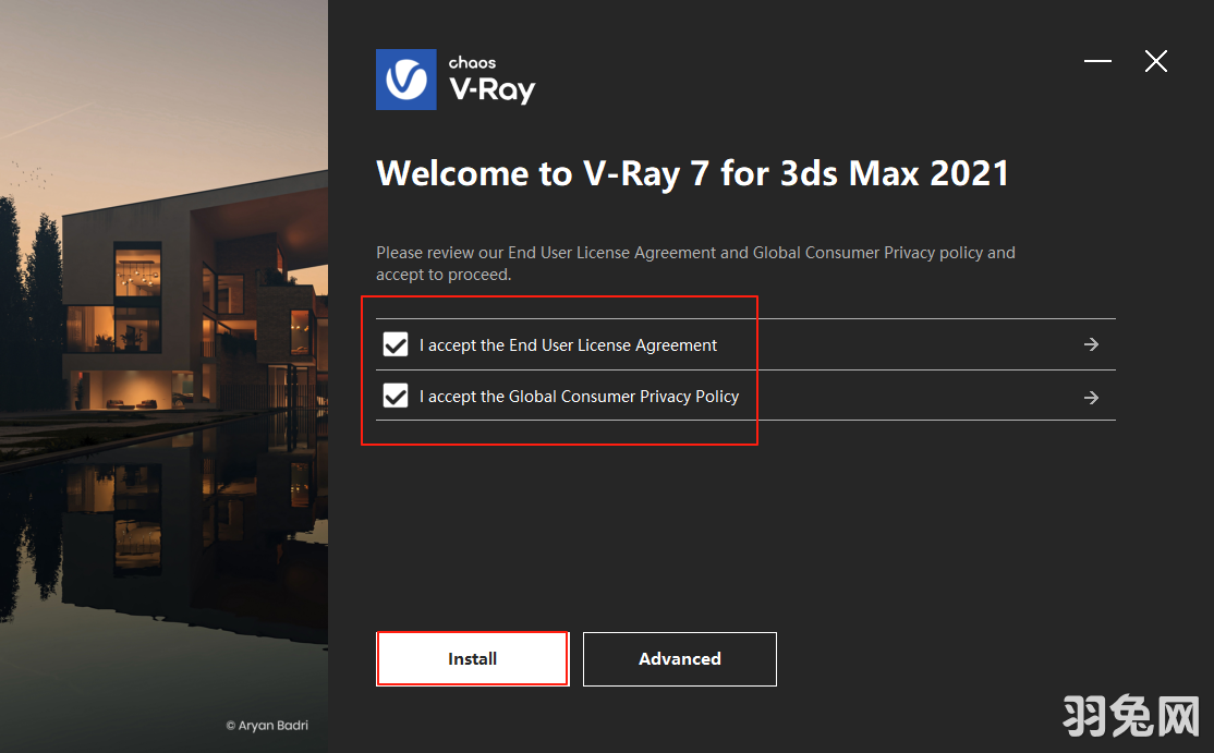 【亲测能用】3Dmax插件：VRay v7.20.01 for 3dmax 2020-2026免费正式版安装图文教程-羽兔网