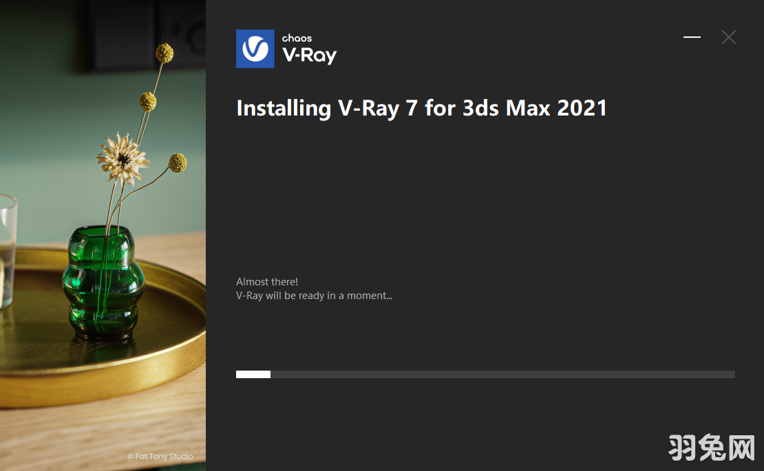 【亲测能用】3Dmax插件：VRay v7.20.01 for 3dmax 2020-2026免费正式版下载-羽兔网